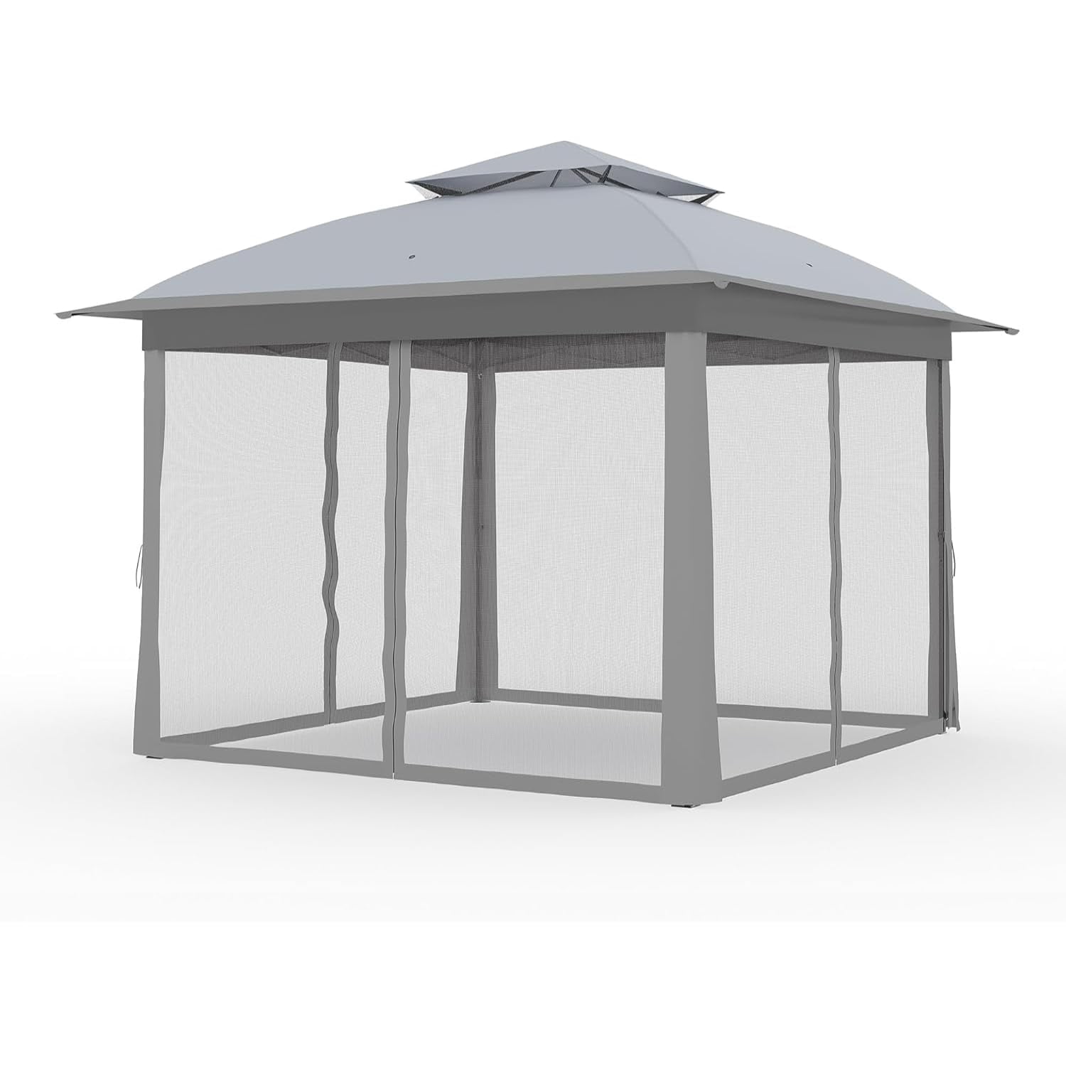 11x11 Pop Up Outdoor Gazebo Canopy – Waterproof, Mosquito Netting ...