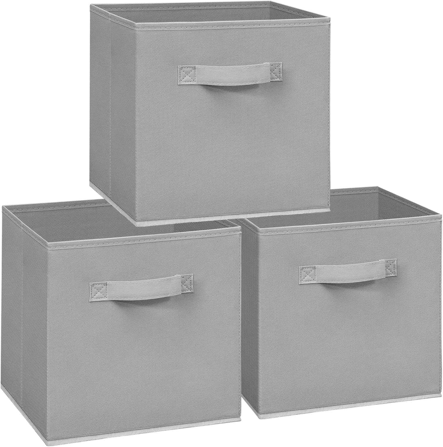 11x11 Storage Bins, Storage Cubes, Collapsible Cube Storage Box, Fabric ...