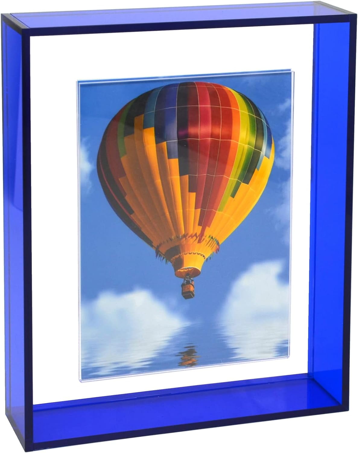 11x14 Acrylic Picture Frame Neon Floating Photo Frame for Wall Mount ...