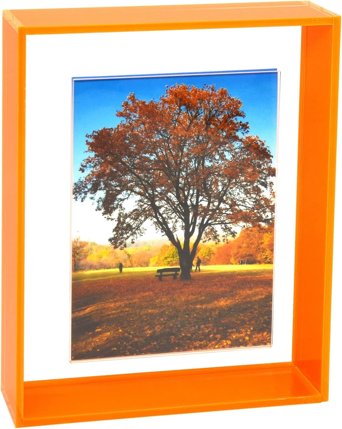 11x14 Acrylic Picture Frame Neon Floating Photo Frame for Wall Mount ...