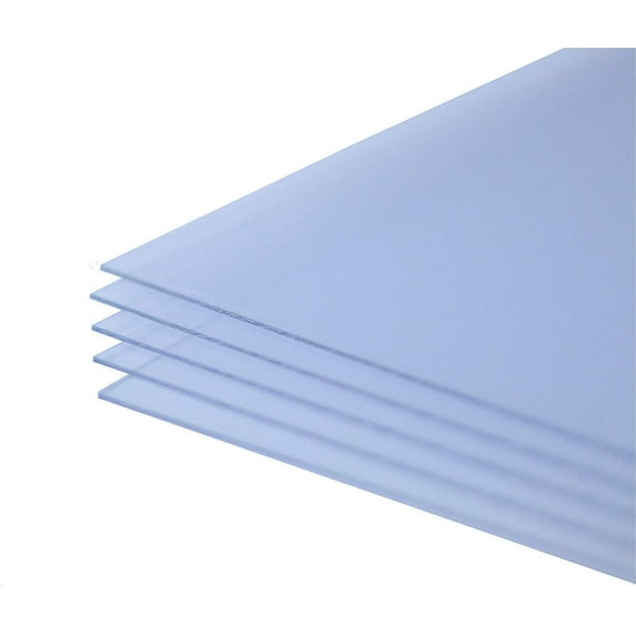 11x14 Inches .040 PETG, Clear Styrene/Plexiglass Facing for Picture ...