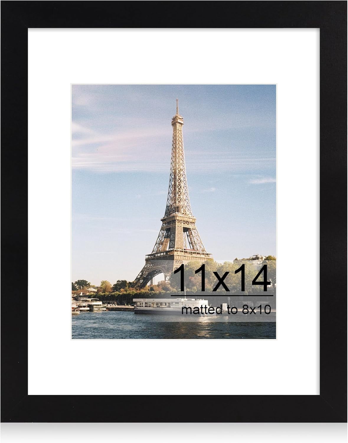 11x14 Picture Frame with HD Tempered Glass, Display Pictures 8x10 with ...