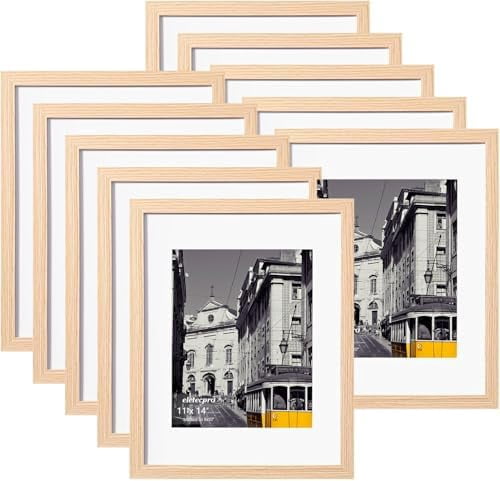 11x14 Picture Frames Set of 10, Picture Frame Collage Wall Decor ...