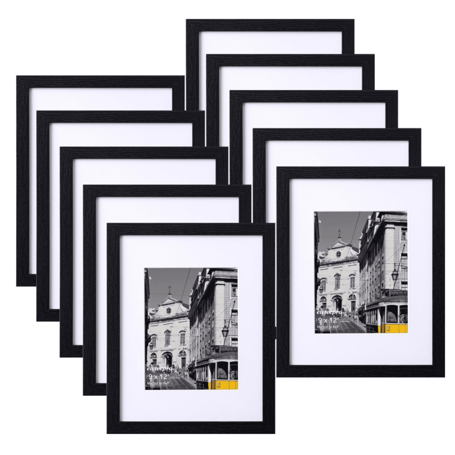 11x14 Picture Frames Set of 5, Gallery Wall Frame Display 8x10 Photo ...