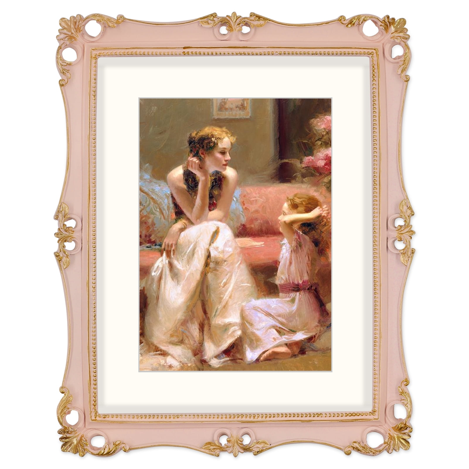 Simon's Shop 11x14 Pink Poster Frame, Vintage Picture Frame for Wall ...