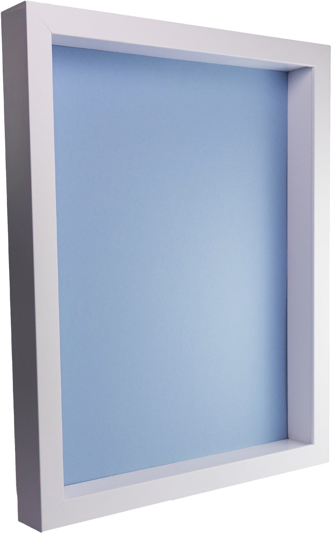 11x14 Shadow Box Frame In White With A 1 3/4" Usable Depth Includes ...