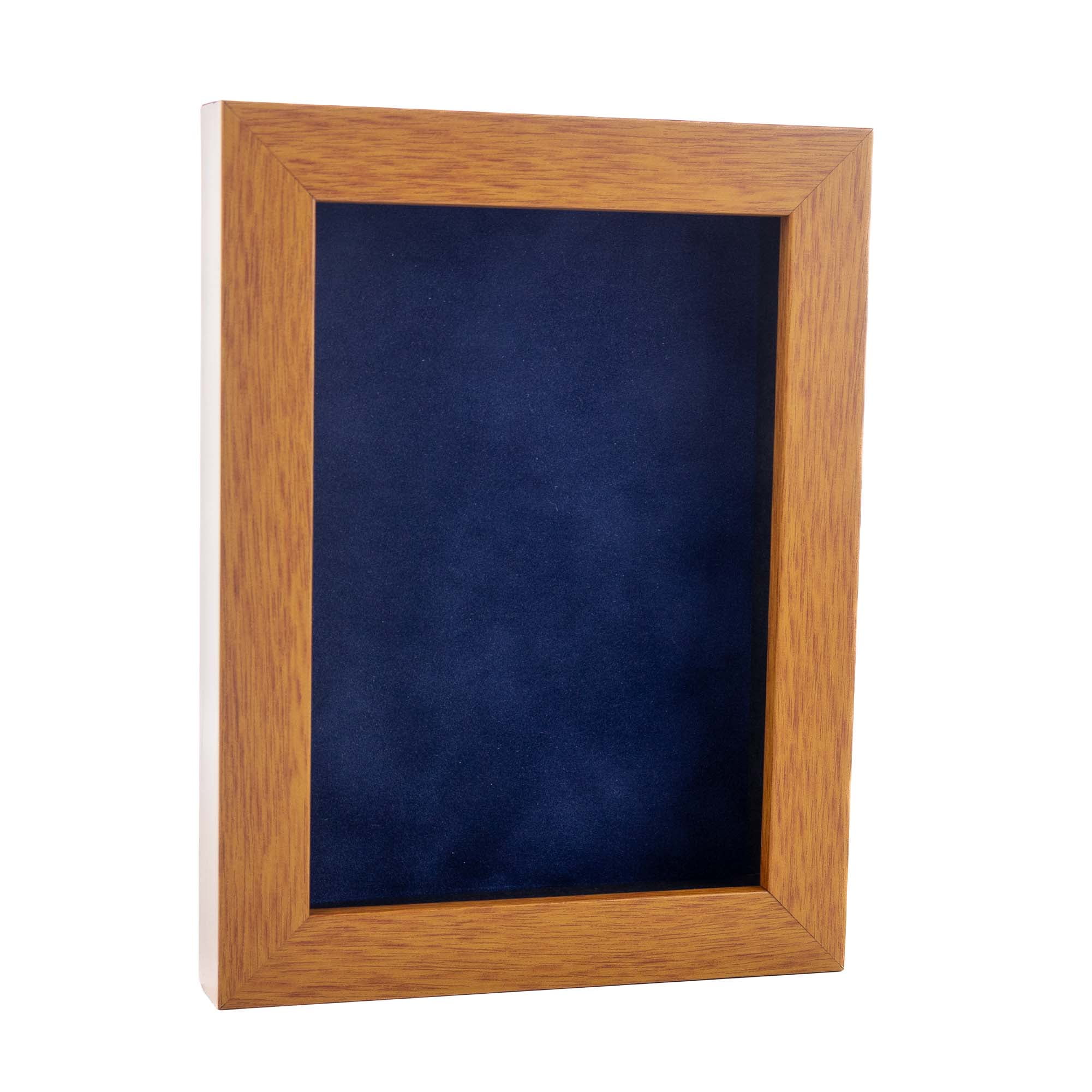 11x14 Shadow Box Frame Light Brown Wood | With a 3/4" Usable Display ...