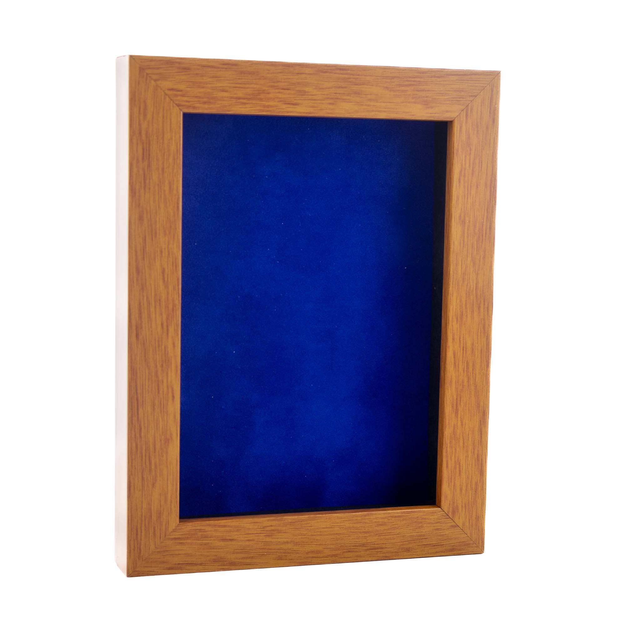 11x14 Shadow Box Frame Light Brown Wood | With a 3/4" Usable Display ...