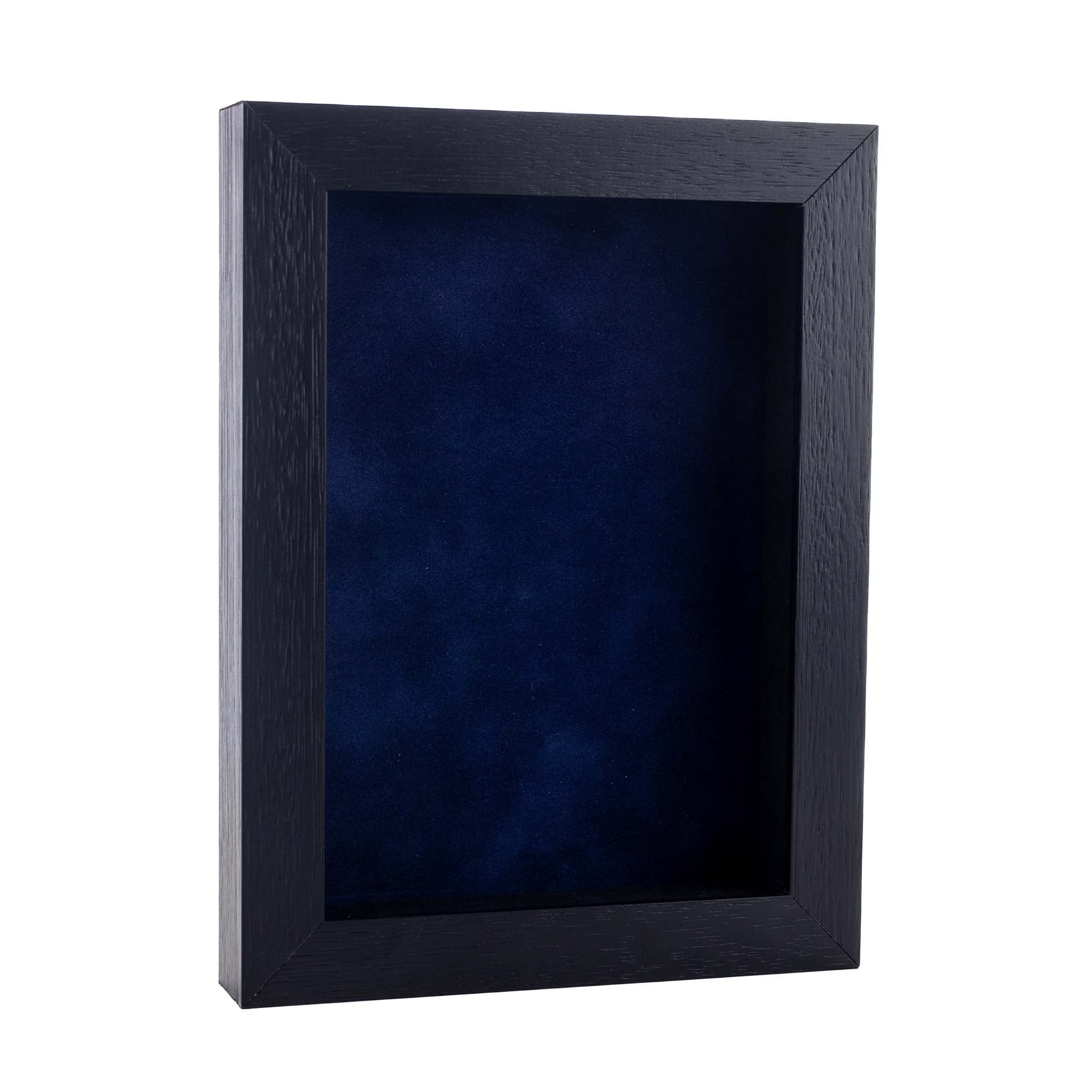 11x14 Shadow Box Frame Textured Black Wood | With a 3/4" Usable Display ...