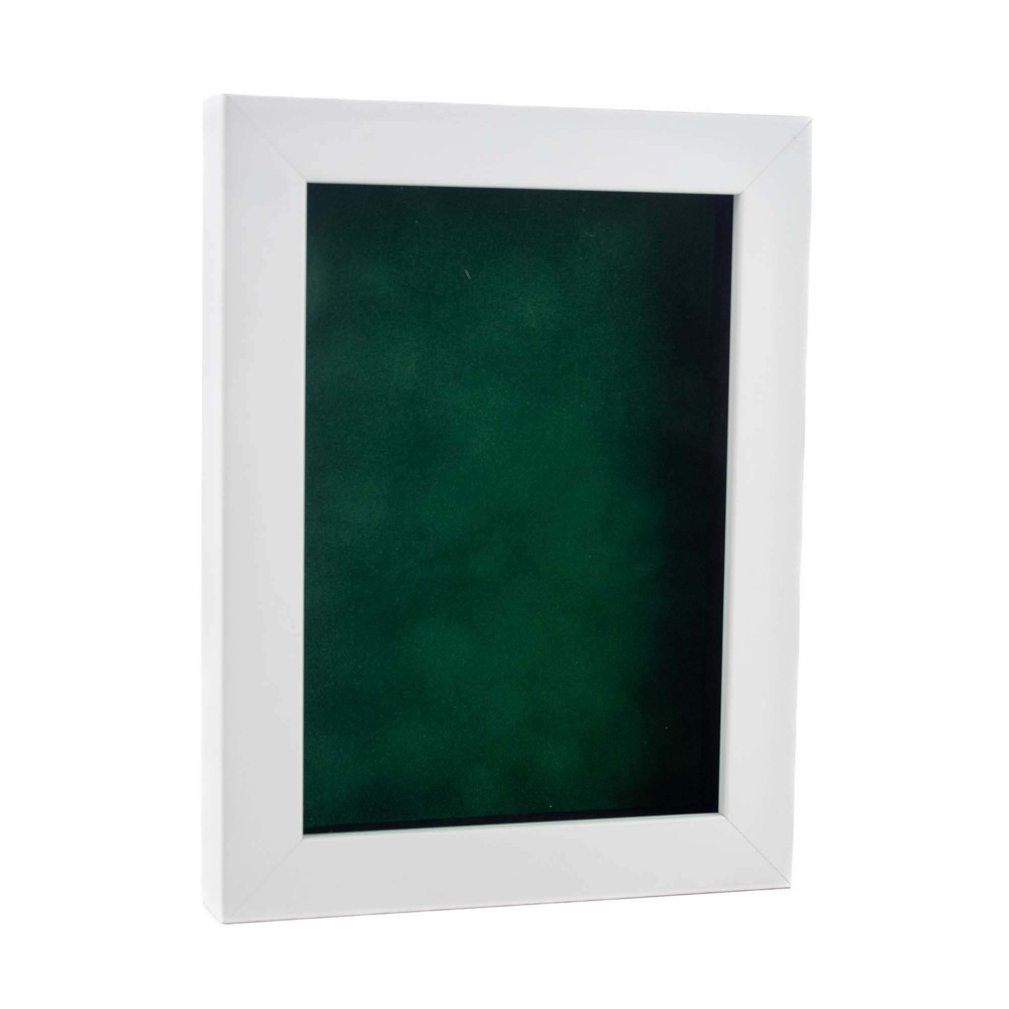 11x14 Shadow Box Frame White Wood | With a 3/4" Usable Display Depth ...