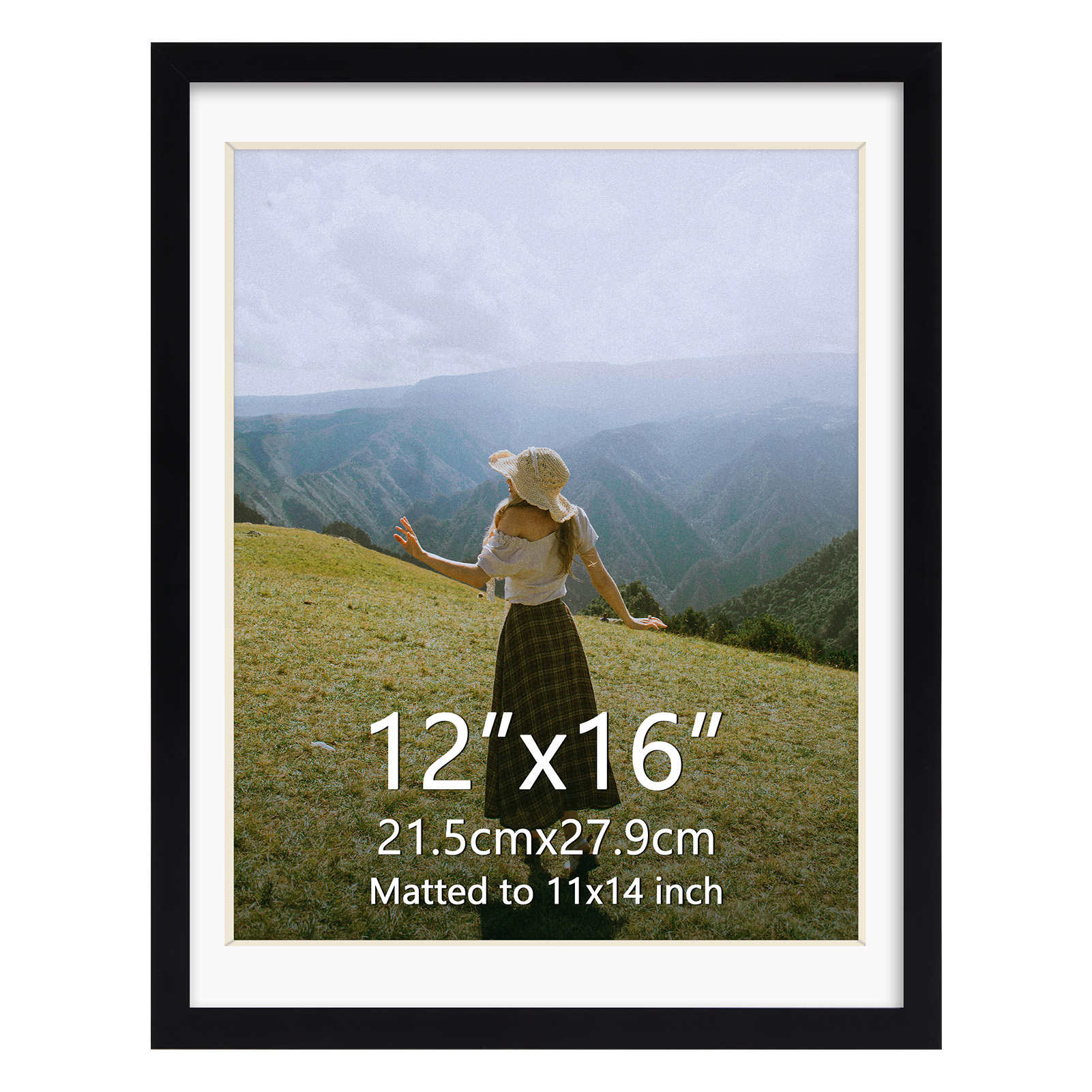 Mainstays 8" x 10" Black Traditional Document Frame - Walmart.com