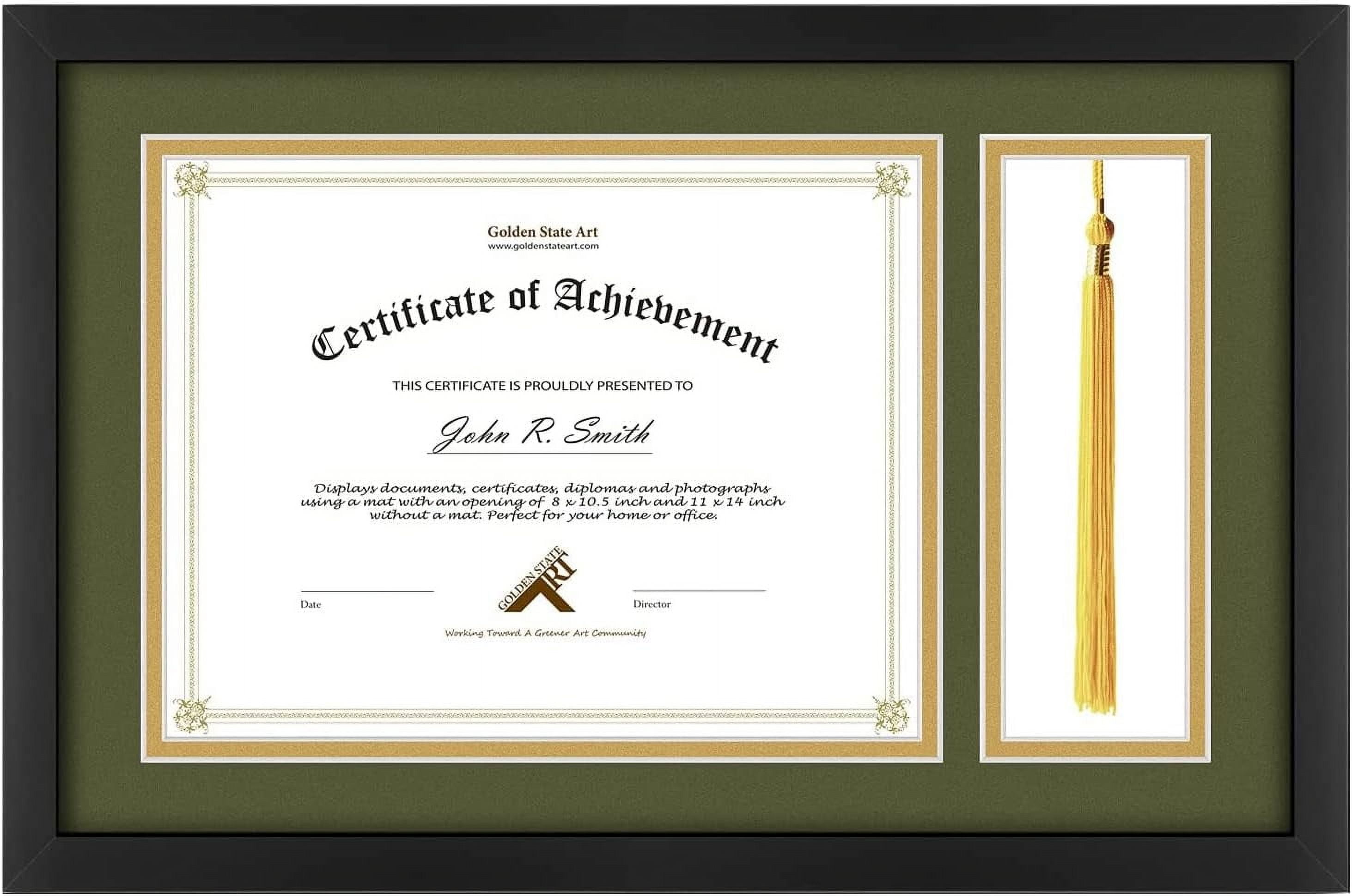 Diplomas & Certificates Plastic Picture Frames Diploma Frame With ...