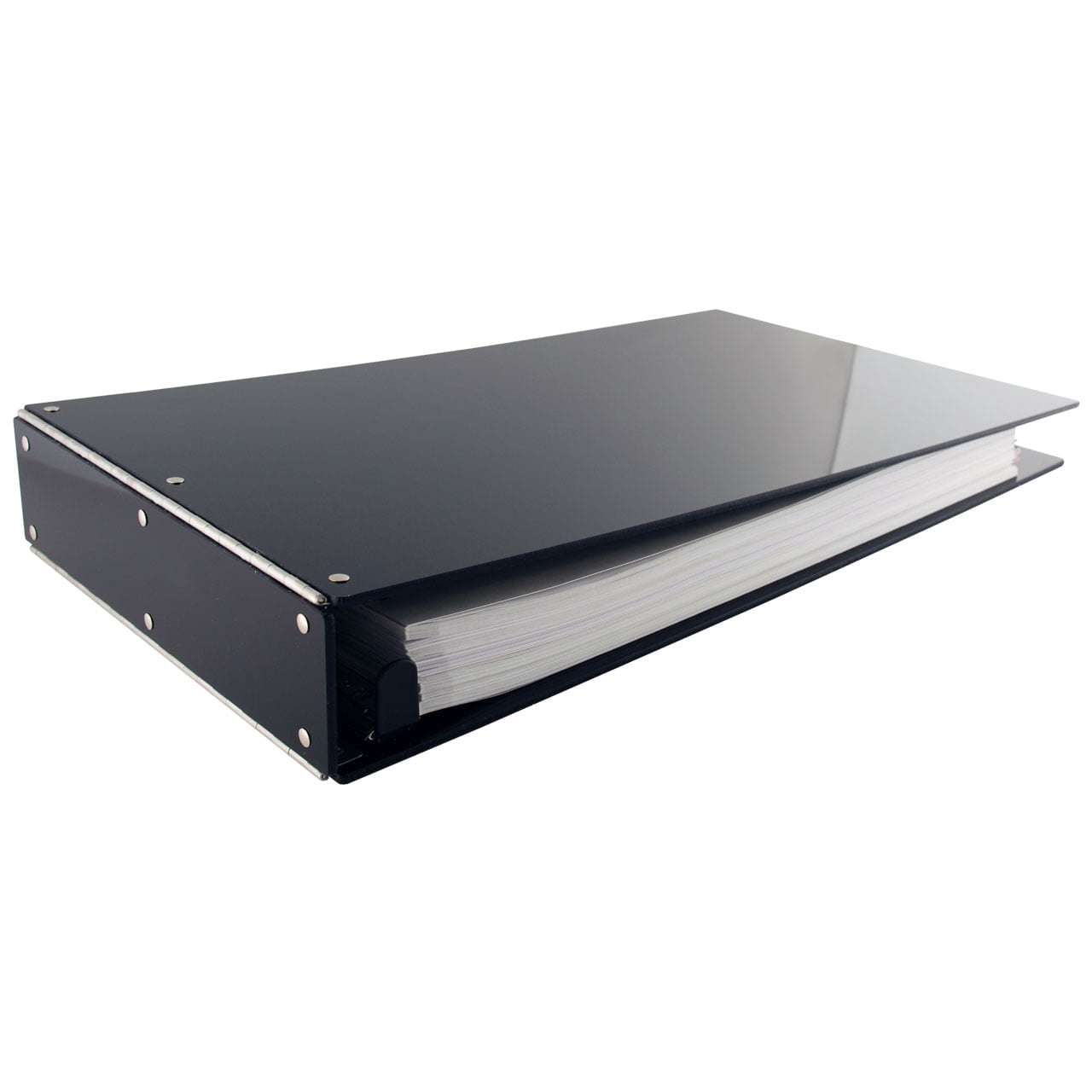 11x17 Binder Acrylic Panel Featuring a 2" EZ Comfort Locking Angle-D ...