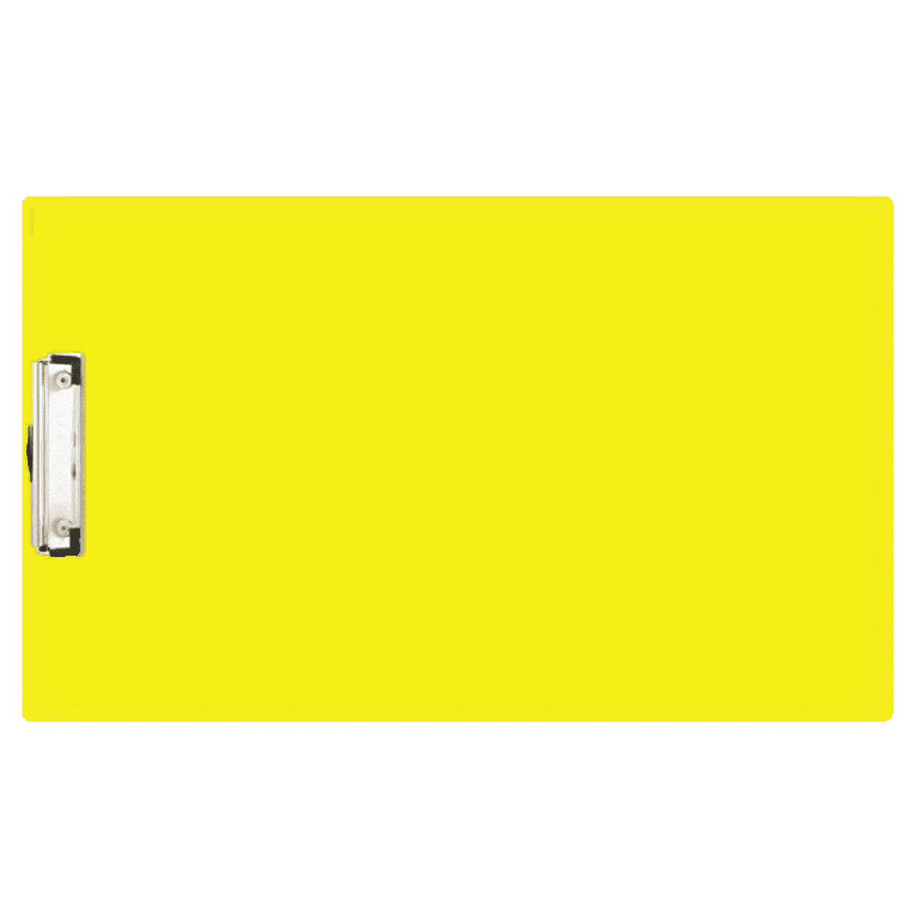 11x17 Clipboard Acrylic Panel Featuring a Jumbo Board Clip Yellow ...
