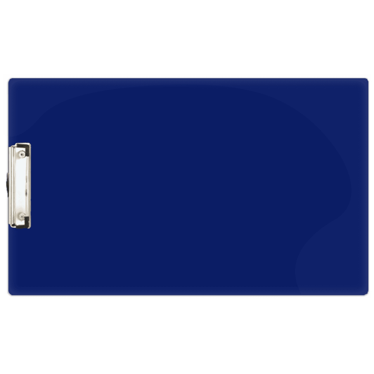 11x17 Clipboard Acrylic Panel Featuring a Low Profile Clip Blue ...