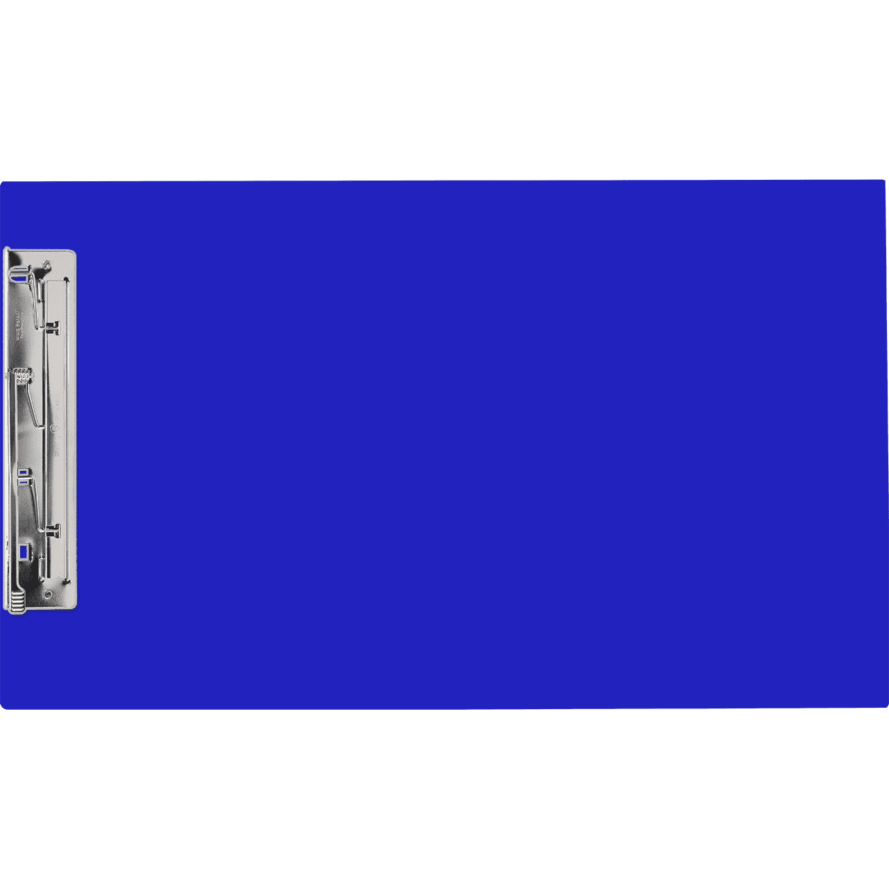 11x17 Clipboard Acrylic Panel Featuring an 8" Hinge Clip Blue - Walmart.com