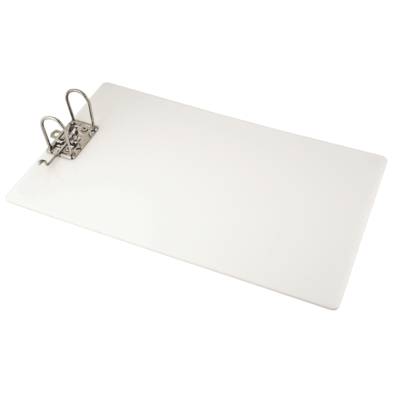 11x17 Clipboard Acrylic Panel Featuring an Arch Clip White - Walmart.com