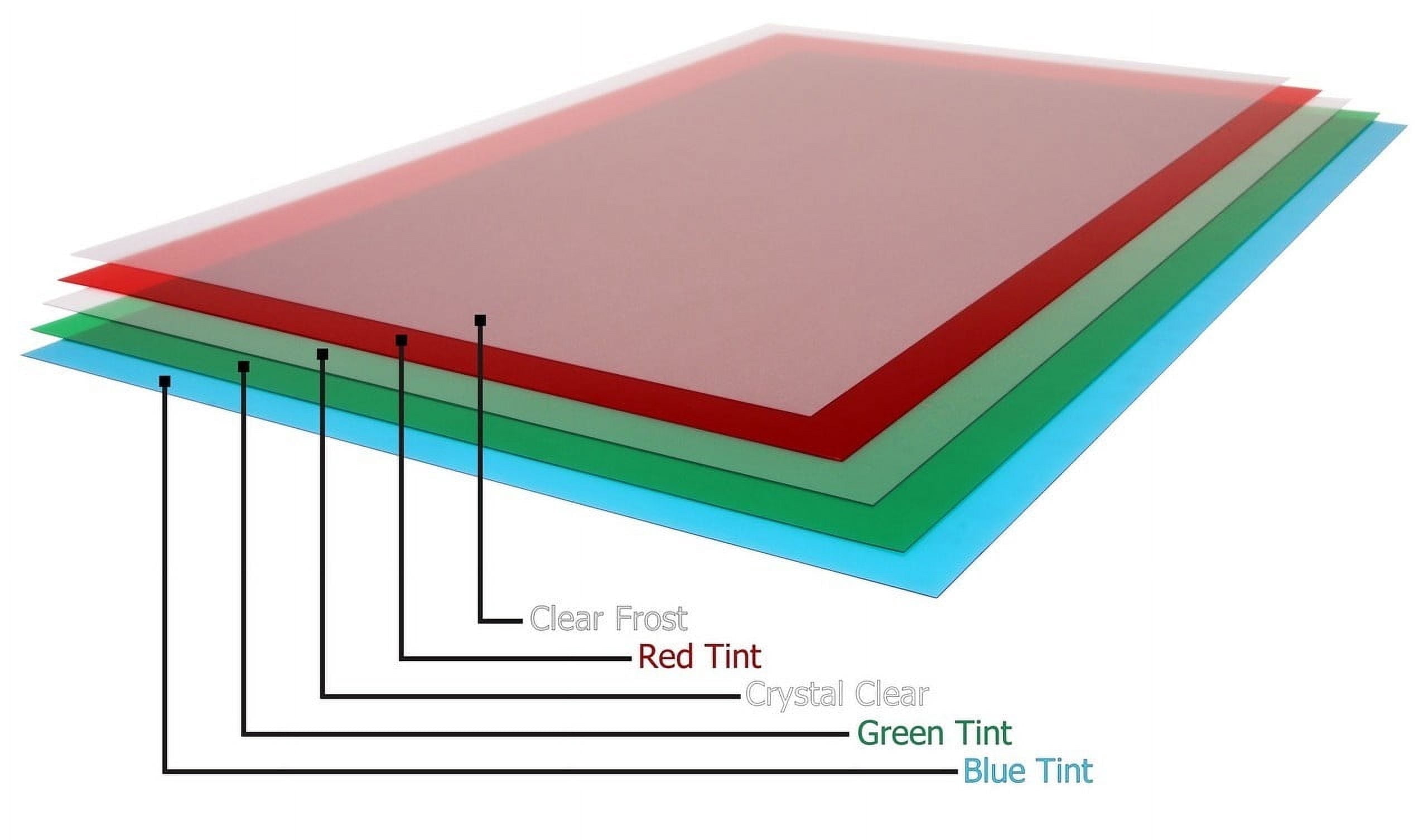 11x17 Crystal Clear Transparent PCV Presentation Cover (20 Sheets per ...