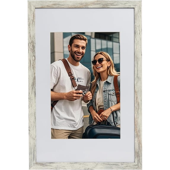 11x17 Farmhouse Picture Frames, Photo Frame Display 8x12 Pictures with ...