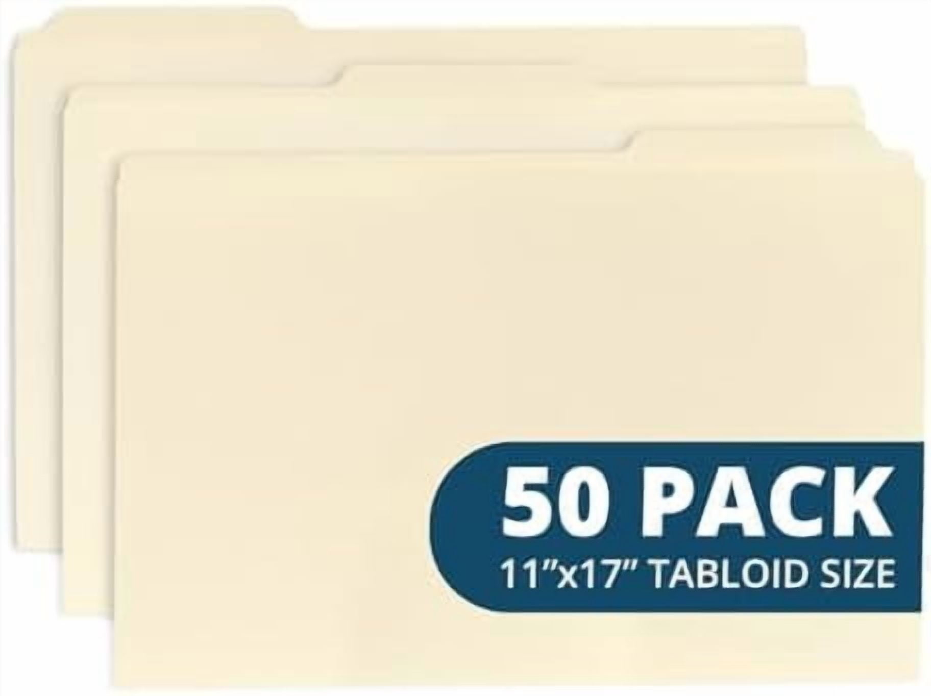 11x17 Folders for Blueprints, Plans, Drawings, and Construction, Manila ...