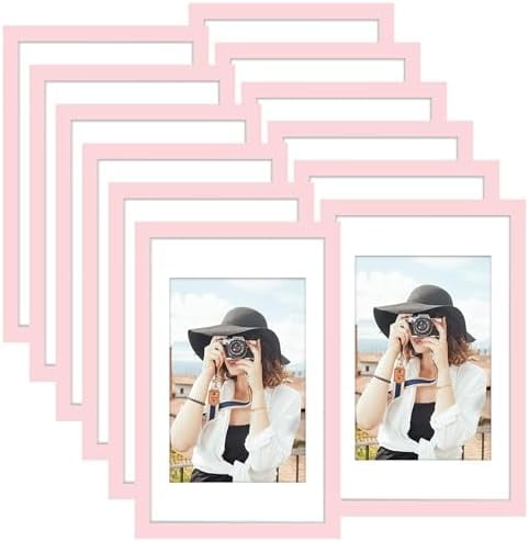 11x17 Picture Frame Set of 12, Display 8x12 with Mat or 11x17 without ...