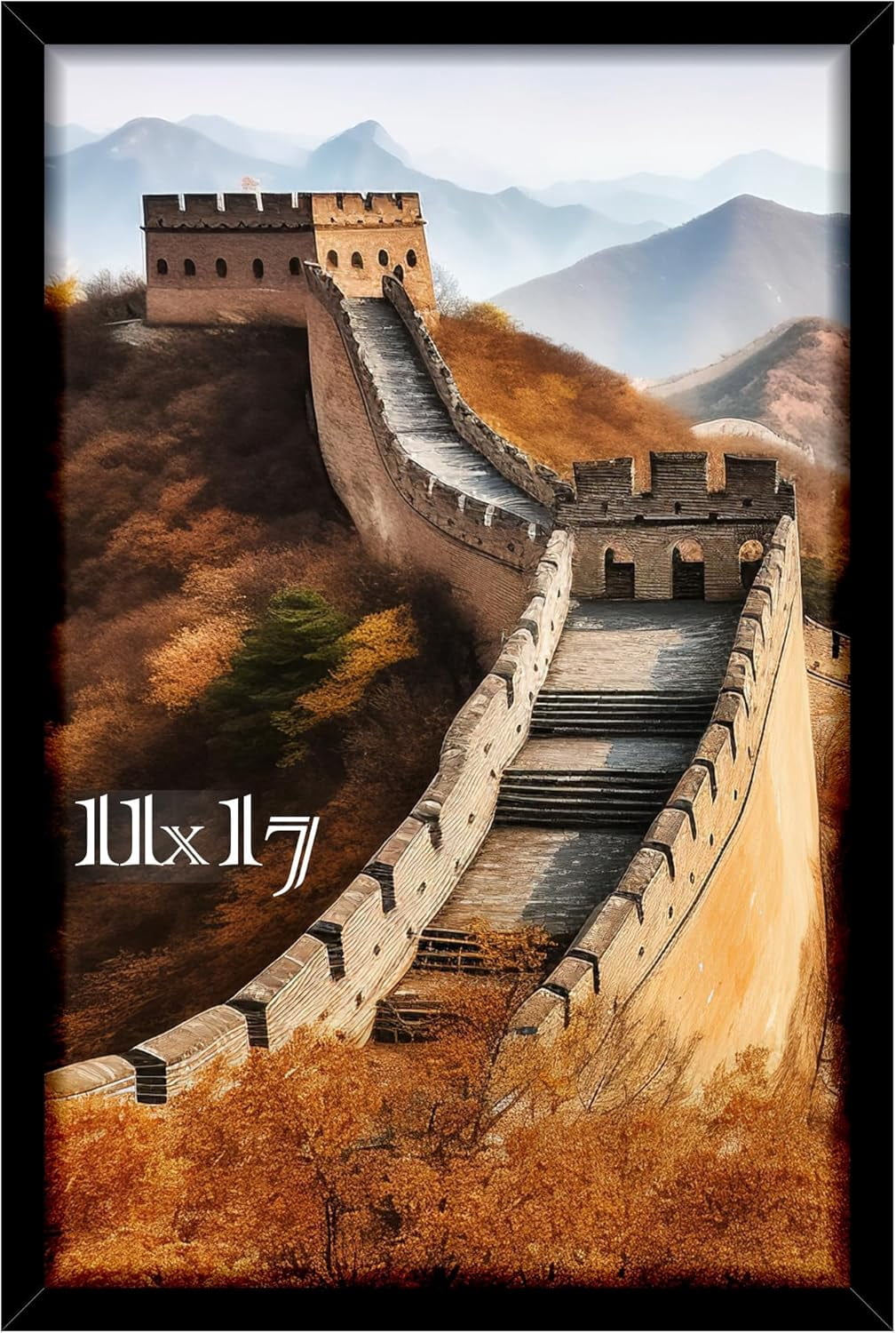 11x17 Picture , Photo for Wall Mounting Display, Black - Walmart.com
