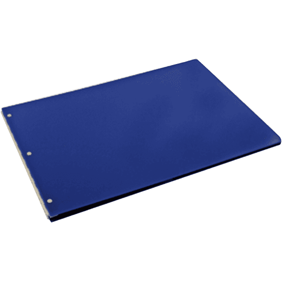 11x17 Screw Post Binder Acrylic Panel with fixed posts Blue - Walmart.com