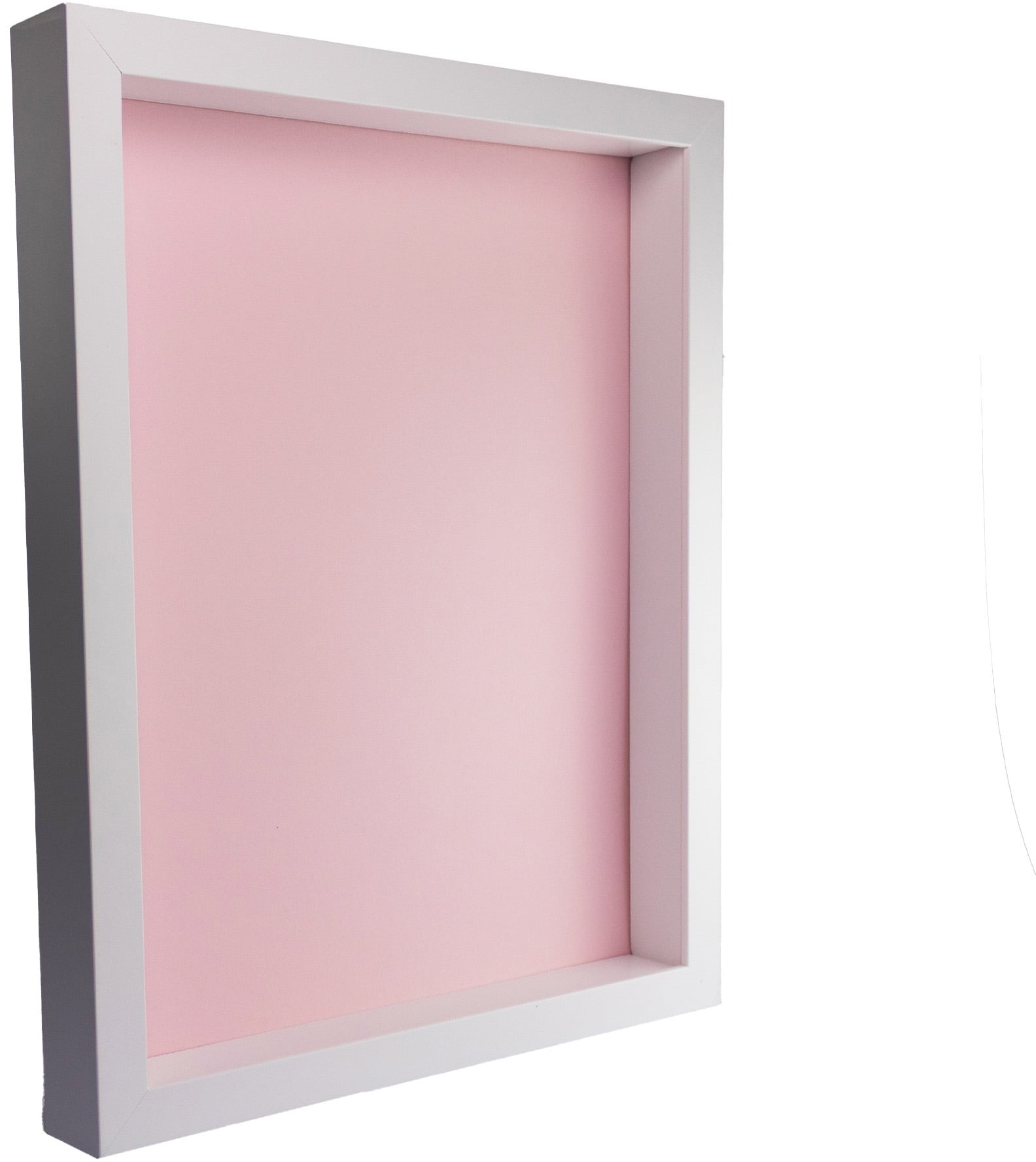 11x17 Shadow Box Frame In White With A 1 3/4" Usable Depth Includes ...