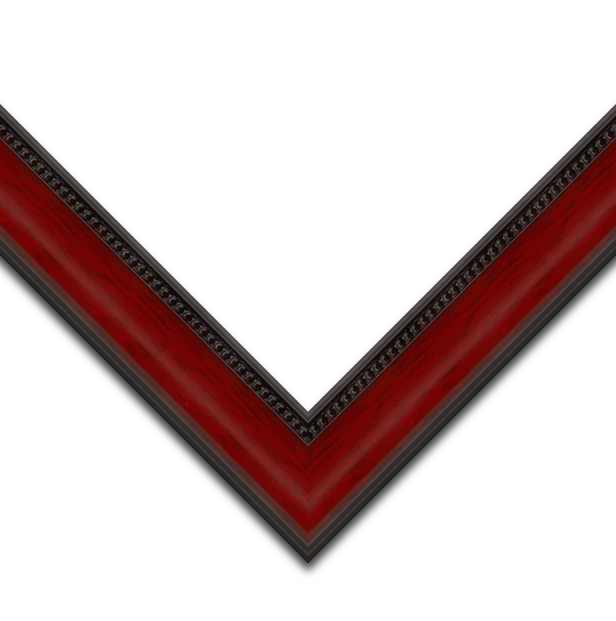 11x17 Weathered Red Picture Frame - UV Acrylic, Foam Board Backing ...