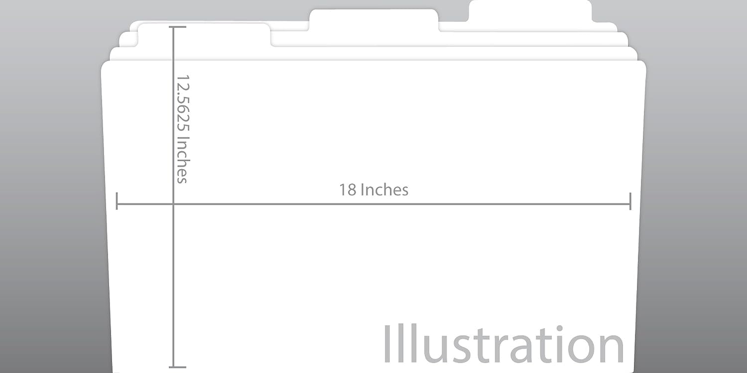 11x17 White Filing Folder (60 per Package) - Walmart.com