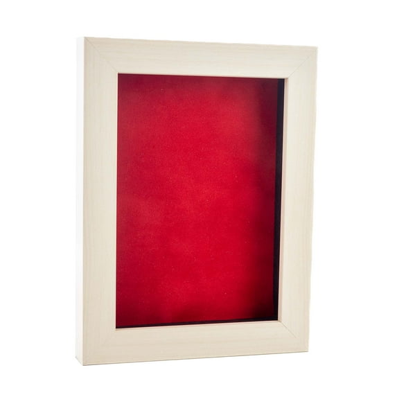 11x17 White Washed Shadowbox Frame - Shadow Box Frame Interior Size ...