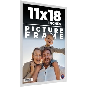 25x15 Frame Natural Wood Picture Frame | 0.75 Inch Moulding Width ...