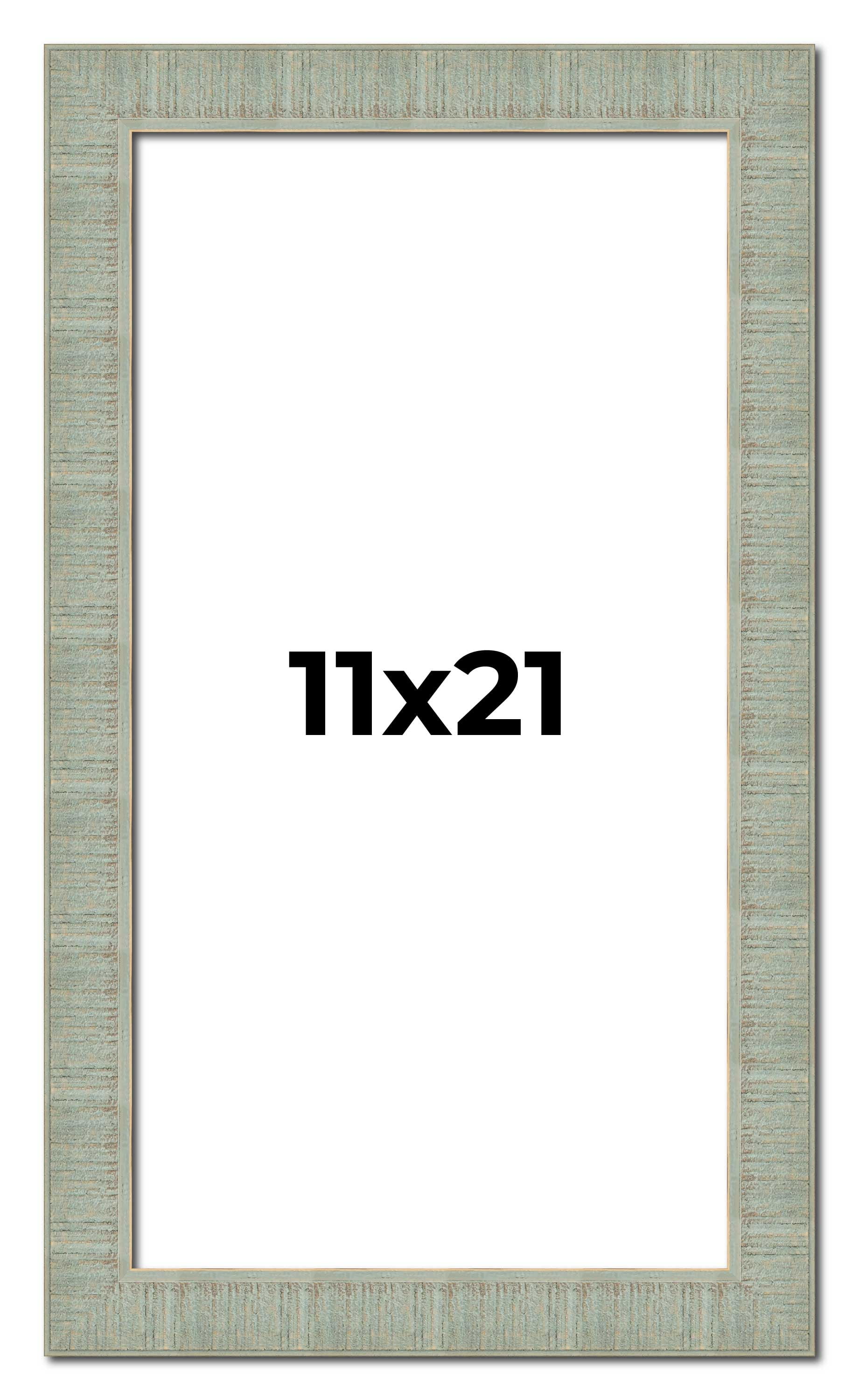 11x21 Frame Green Desert Pear Solid Wood Picture Frame | 1.625 Inch ...