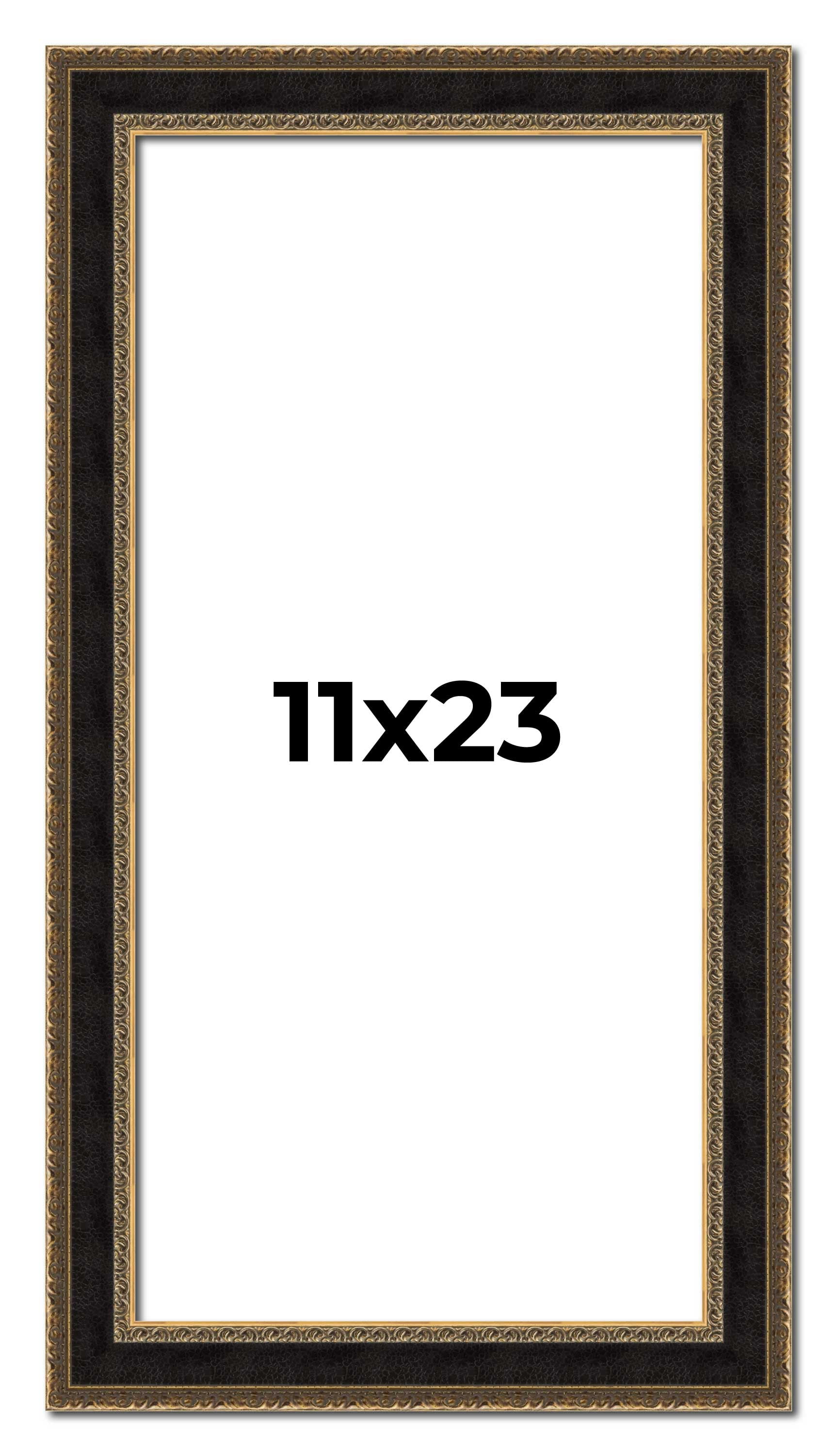 11x23 Frame Gold Antique Vintage Sold Wood Picture Frame | 1.75 Inch ...
