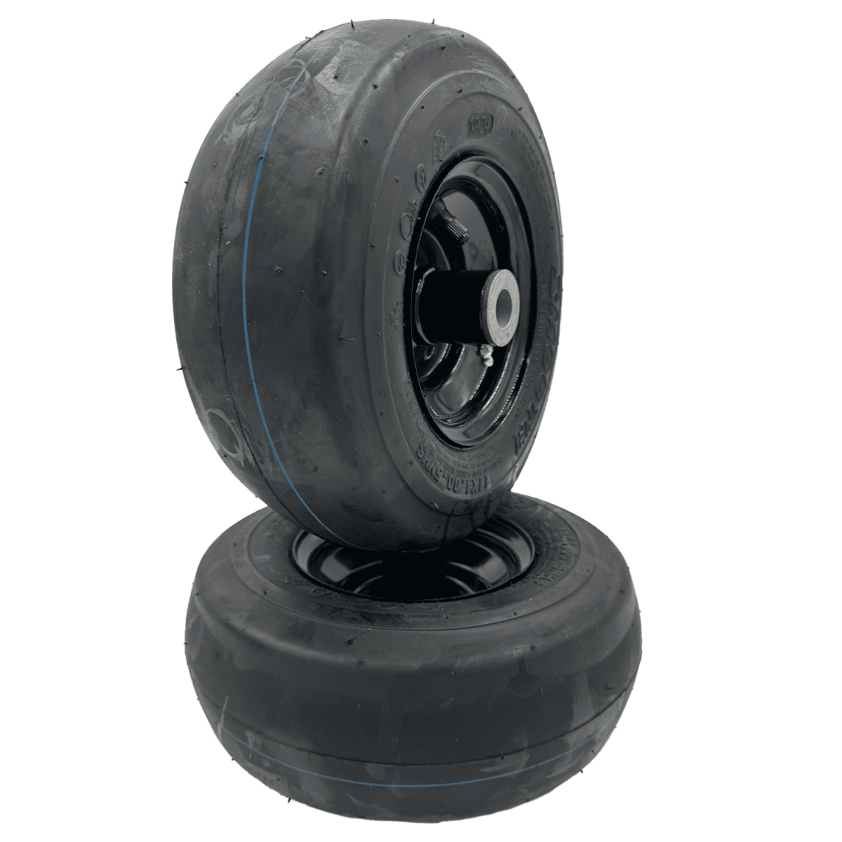 11x4.00-5 Smooth Tread Wheel Assembly - Set of 2 - Walmart.com