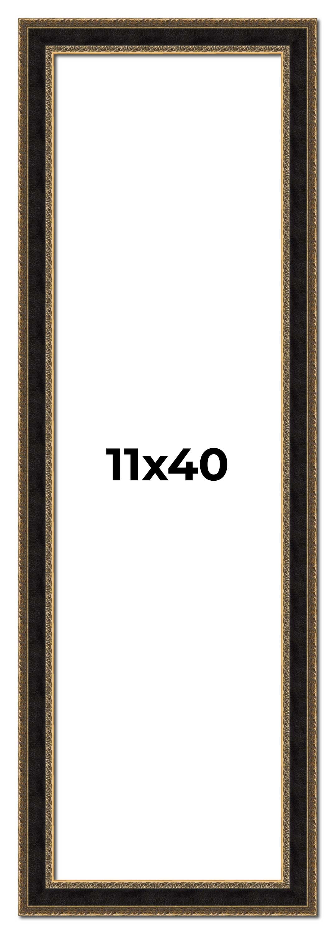 11x40 Frame Gold Antique Vintage Sold Wood Picture Frame | 1.75 Inch ...