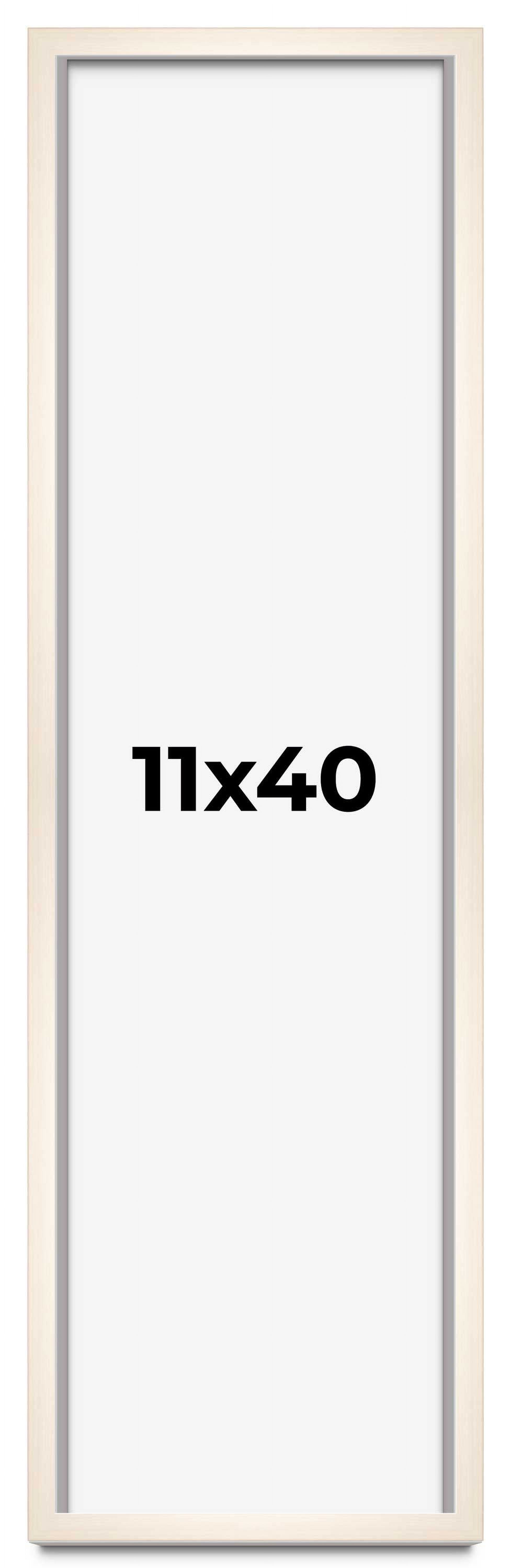 11x40 Shadow Box Cream of Wheat White Washed Display Frame | 0.875 ...