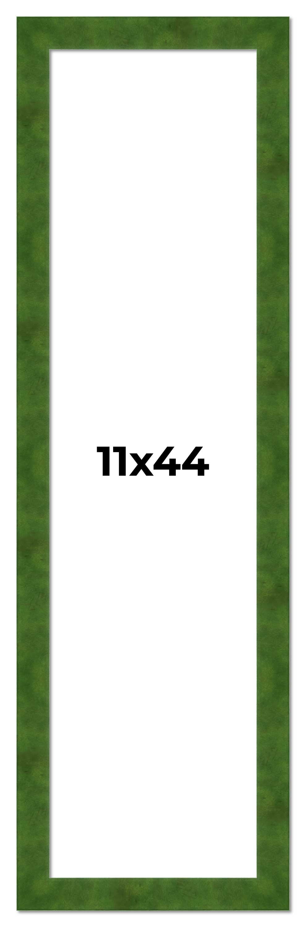 11x44 Frame Green Burl Solid Wood Picture Frame | 1.75 Inches Moulding ...