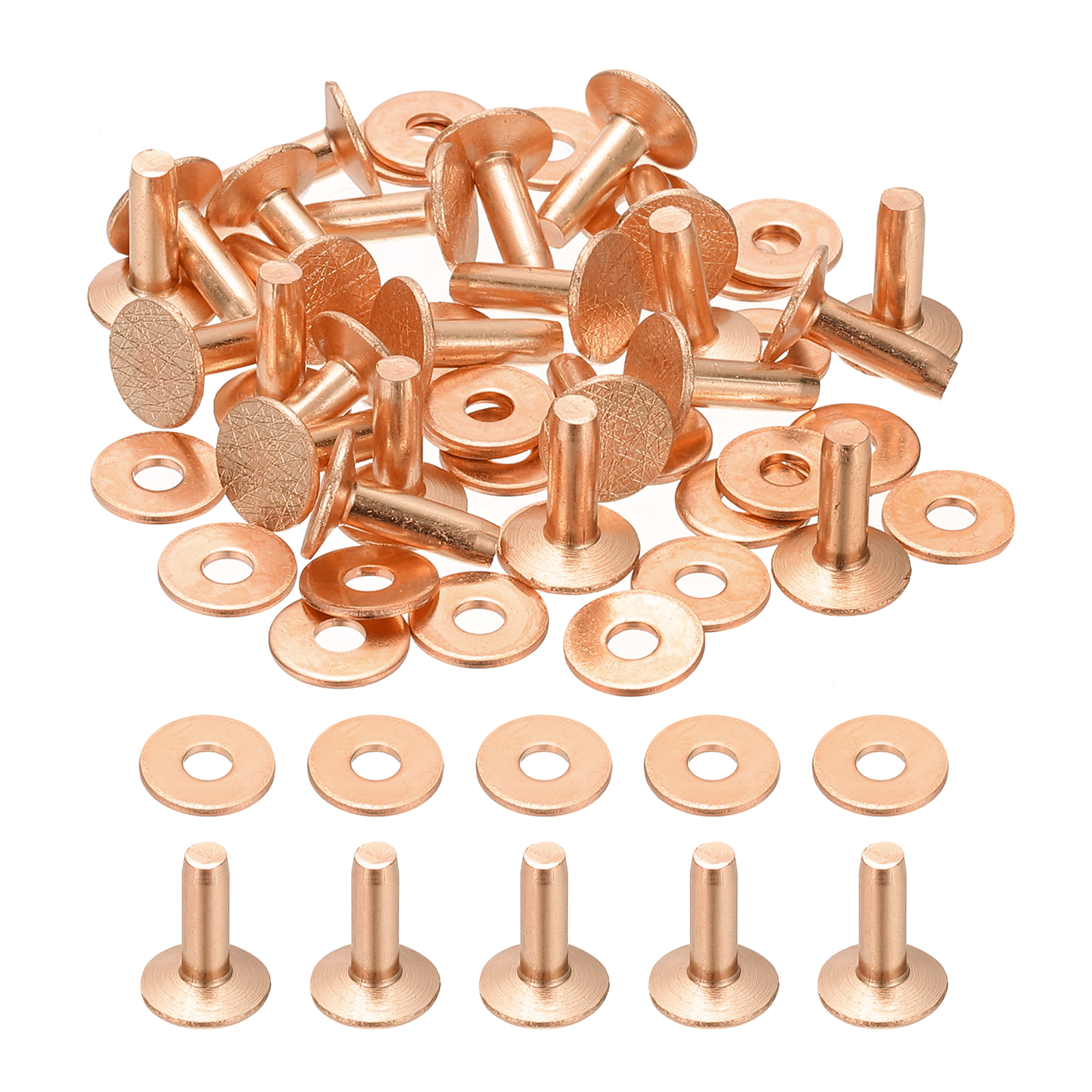 11x4x12mm Studs for Clothing, 100 Sets Spikes for Clothes Studs and ...