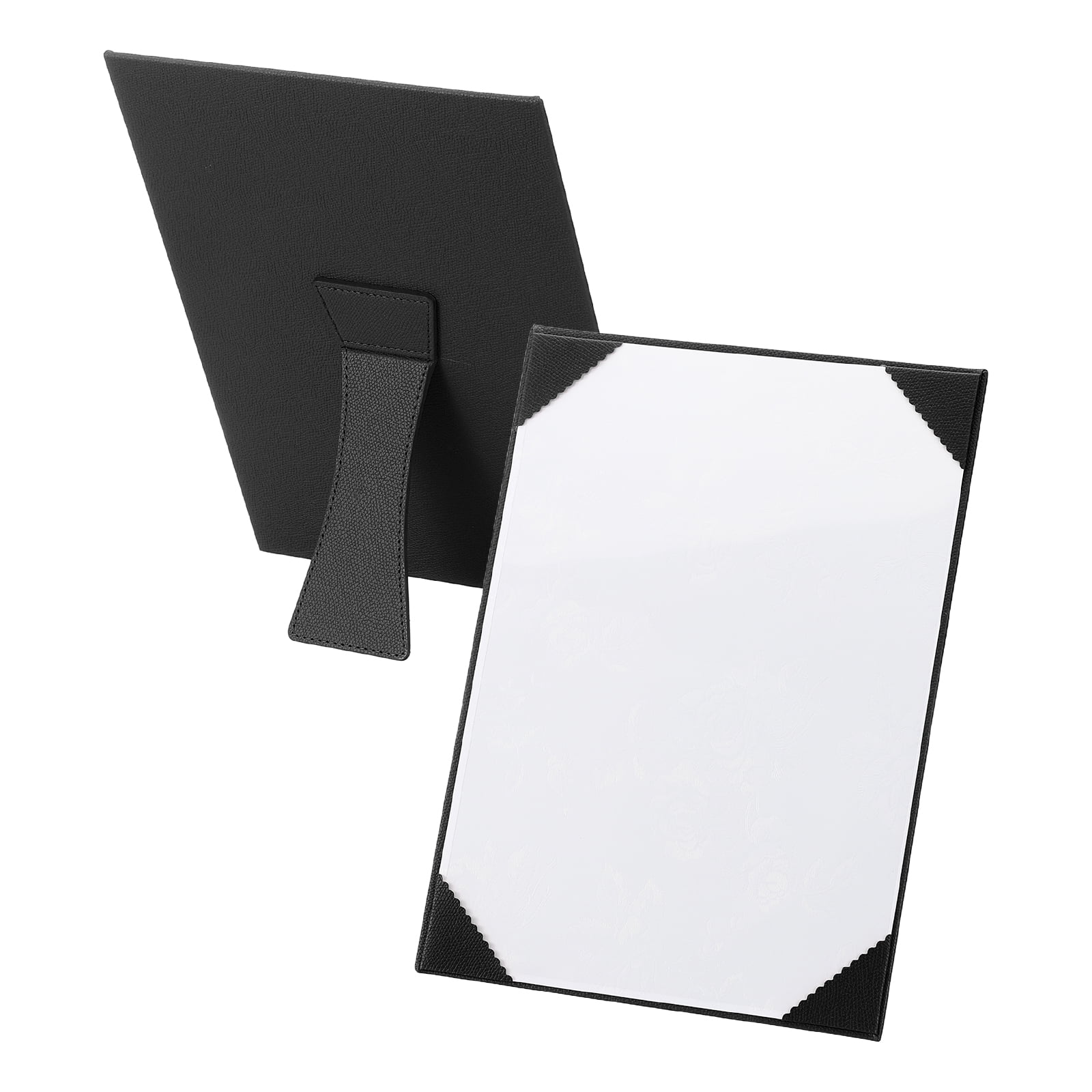 11x8.5 Certificate Holder with Stand, Single-Sided Document Holders ...