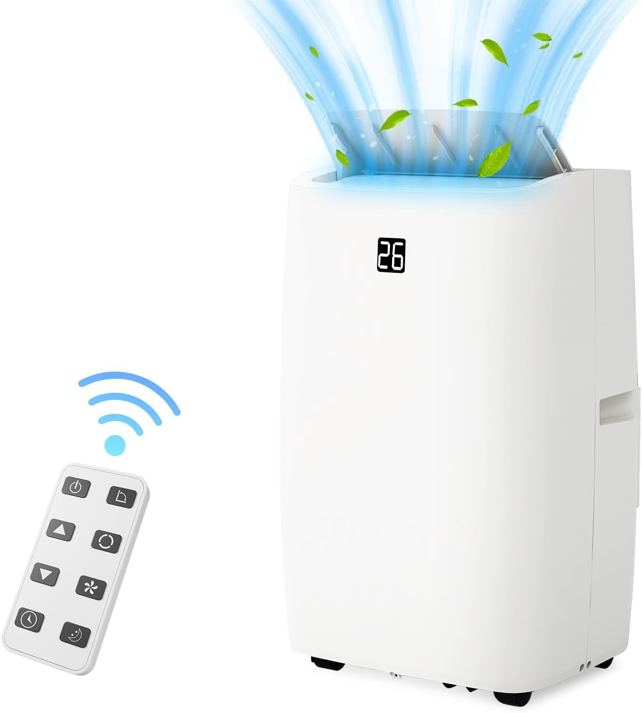 12,000 BTU Portable Air Conditioner - Rapid Cooling, Easy Installation ...