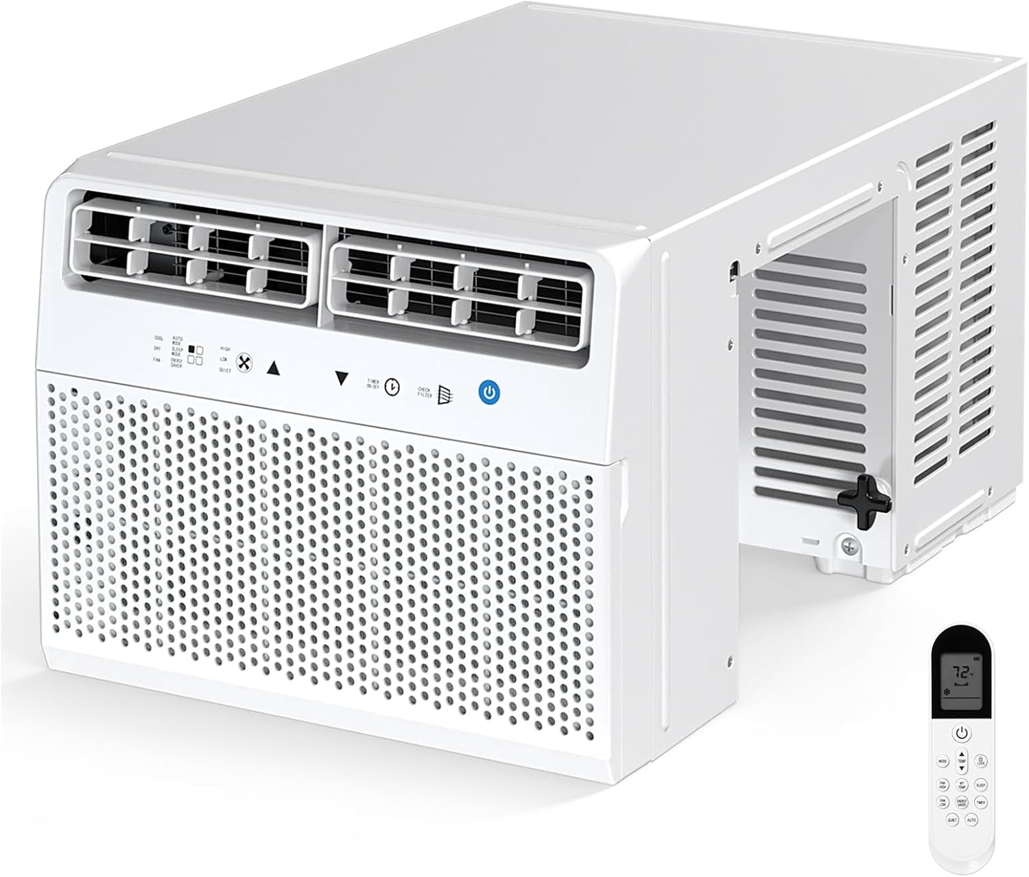 12,000 BTU U-Shaped Window Air Conditioner, Cools Up to 550 Sq. Ft ...