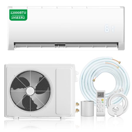 Daizuki 9000 BTU 20 SEER2 Mini Split Air Conditioner Heat Pump Inverter ...