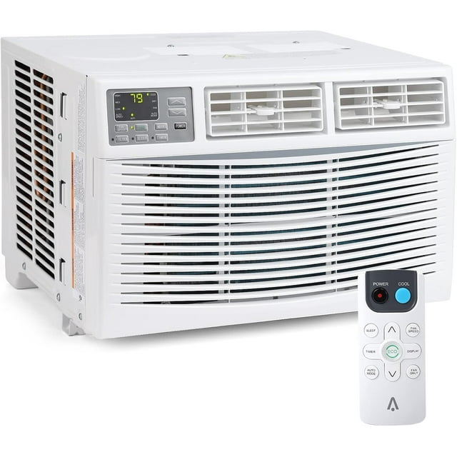 12,000 BTU Wi-Fi Window Air Conditioner, 3-In-1 Cooling/Dehumidifier ...