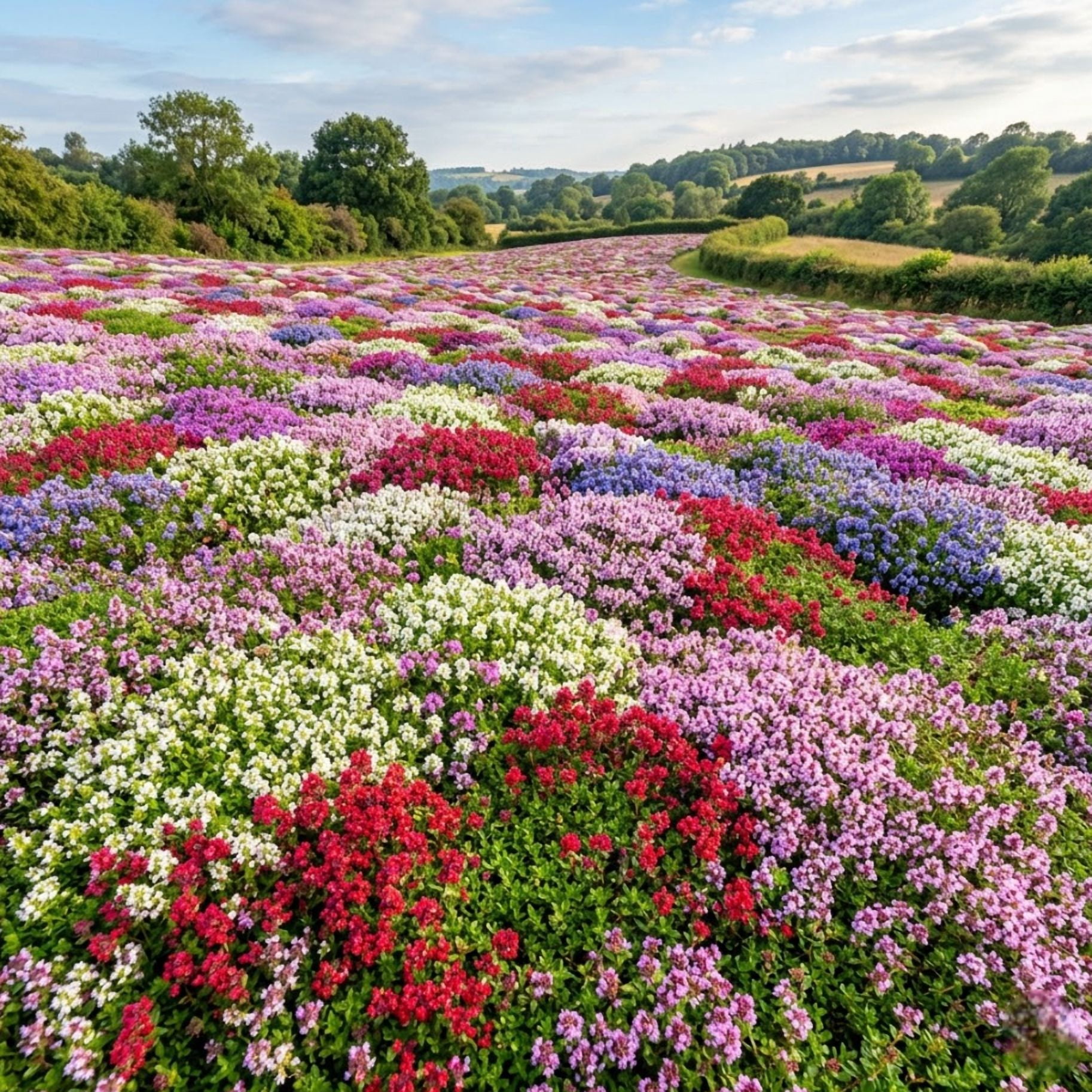 12.000 Mixed Creeping Thyme Seeds for Planting Outdoor-Heirloom Thymus ...