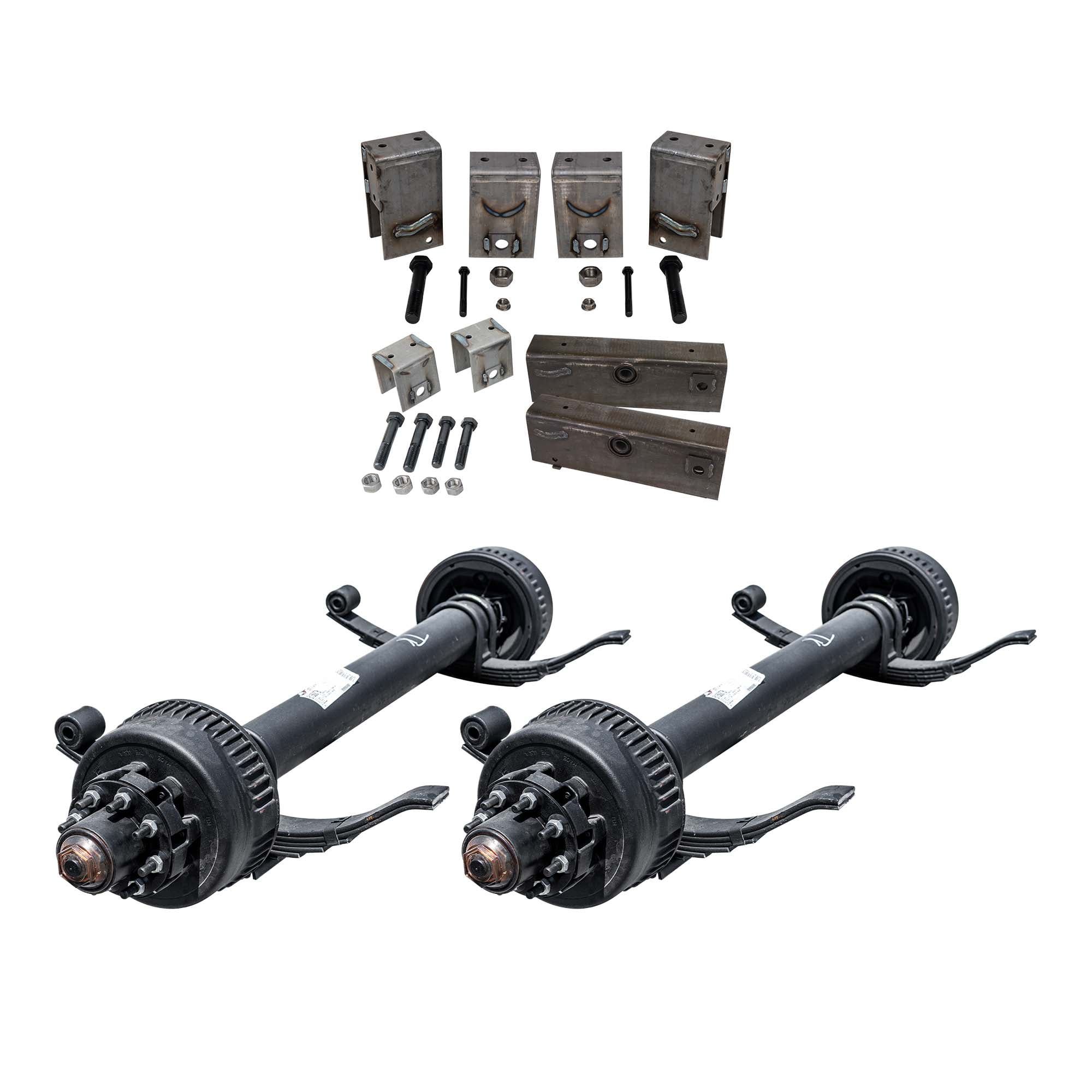 12,000 lb Dexter Tandem TK Axle Kit with Suspension - Sprung - 24K ...