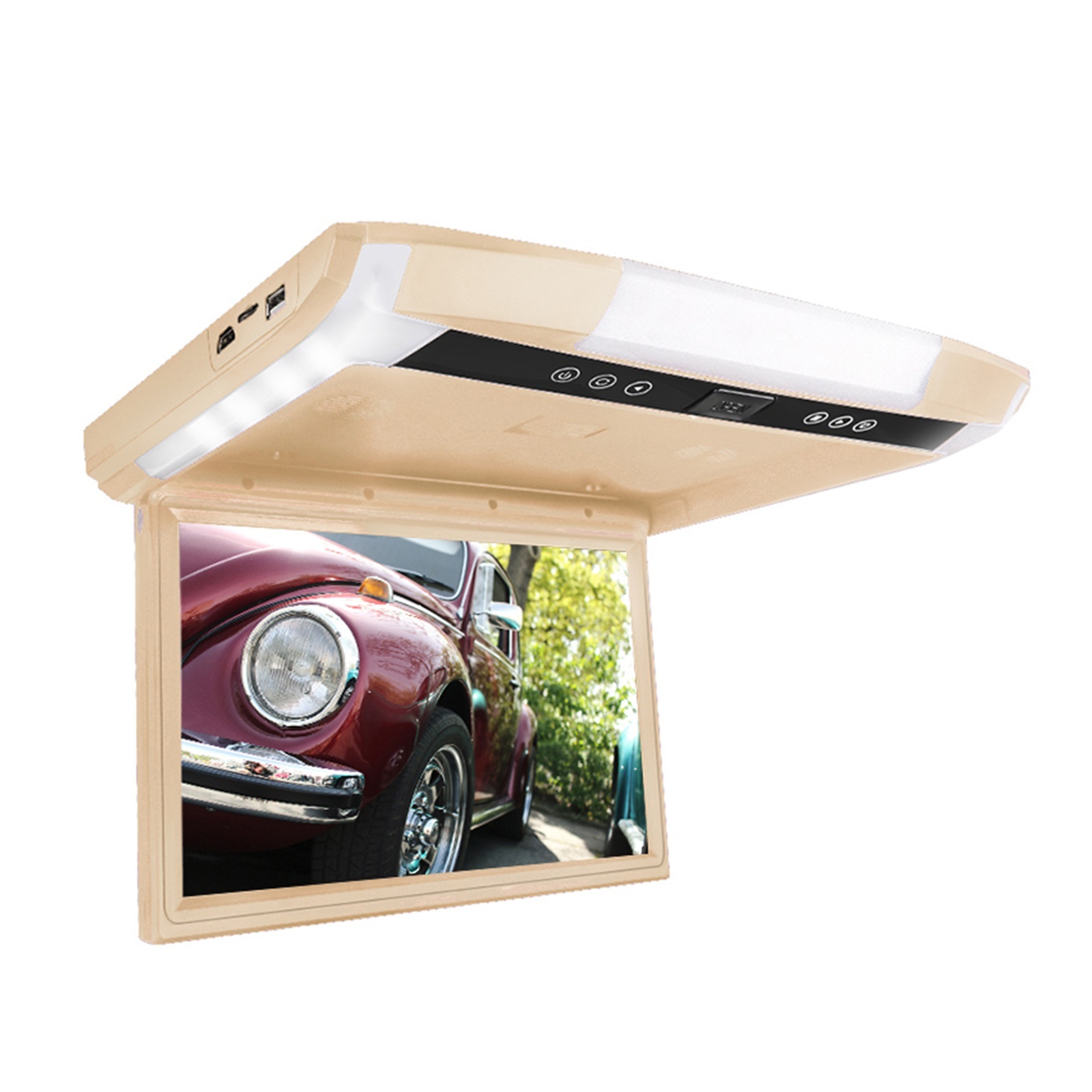 12.1 Inch Car Roof Monitor TFT Flip Down Screen Overhead Multimedia ...