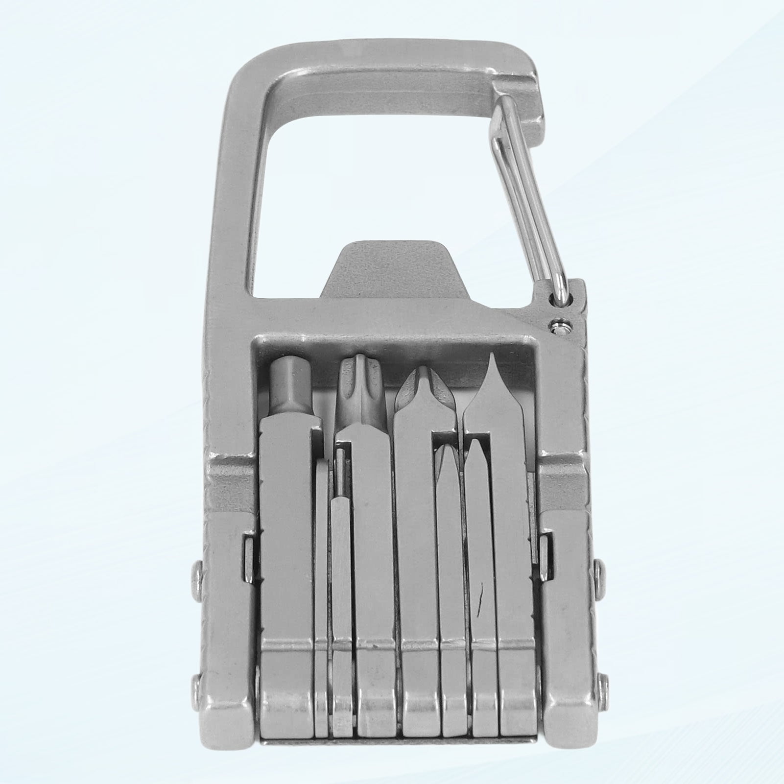 12 in 1 Keychain Multitool Stainless Steel Outdoor Keychain Multi Tool ...