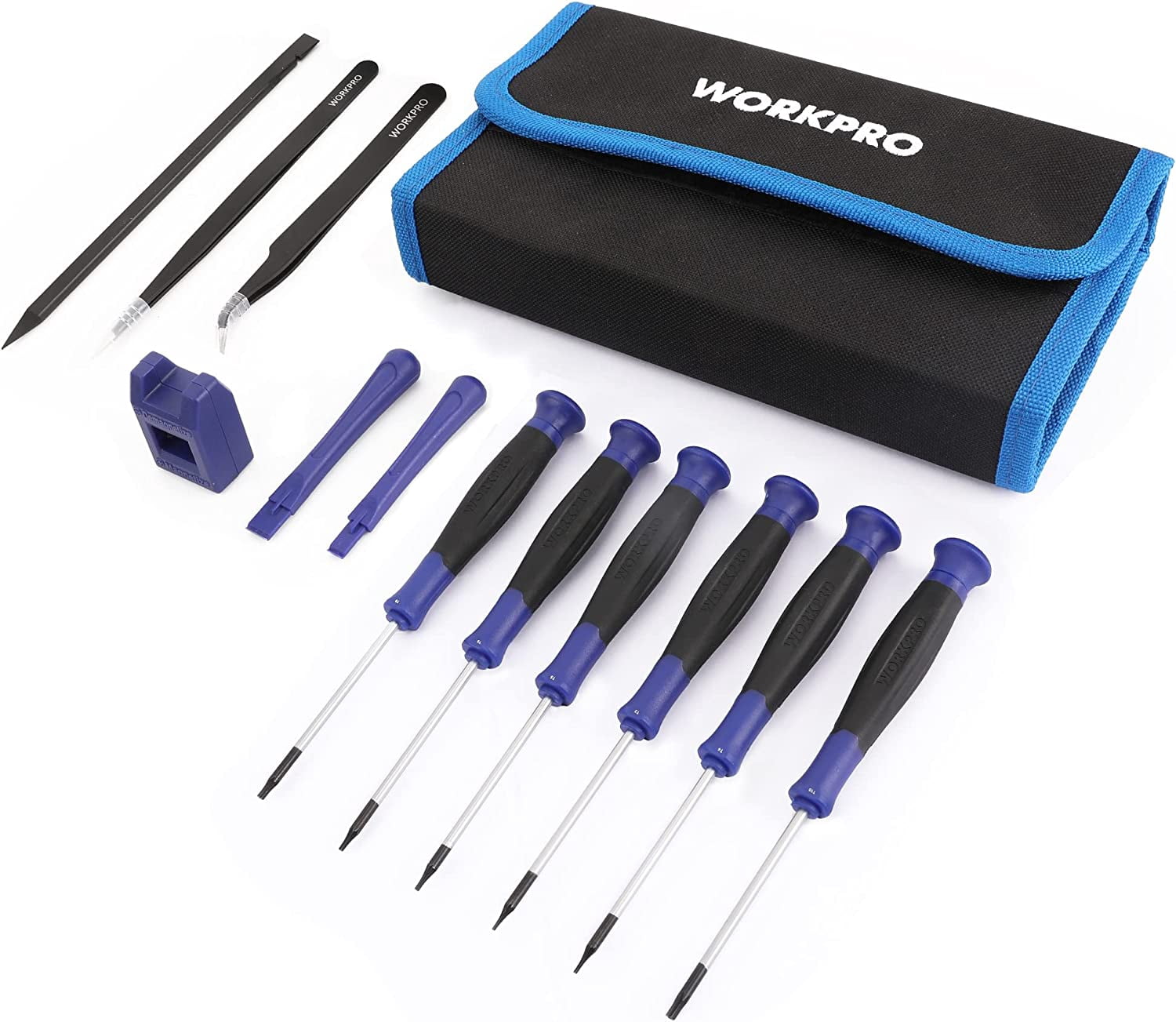 12 in 1 Torx Screwdriver Set with T3 T4 T5 T6 T8 T10 Security Torx Bit ...