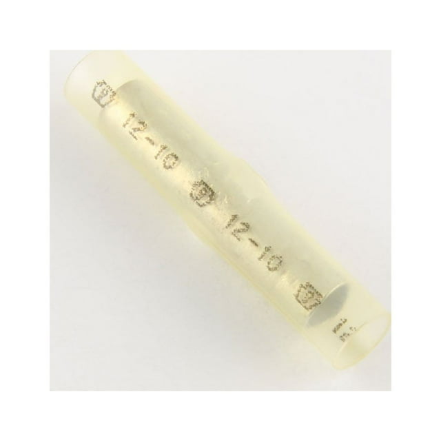 12-10 Ga. MIL-Spec Nylon-Insulated Butt Splice Terminals - (pack of 10 ...